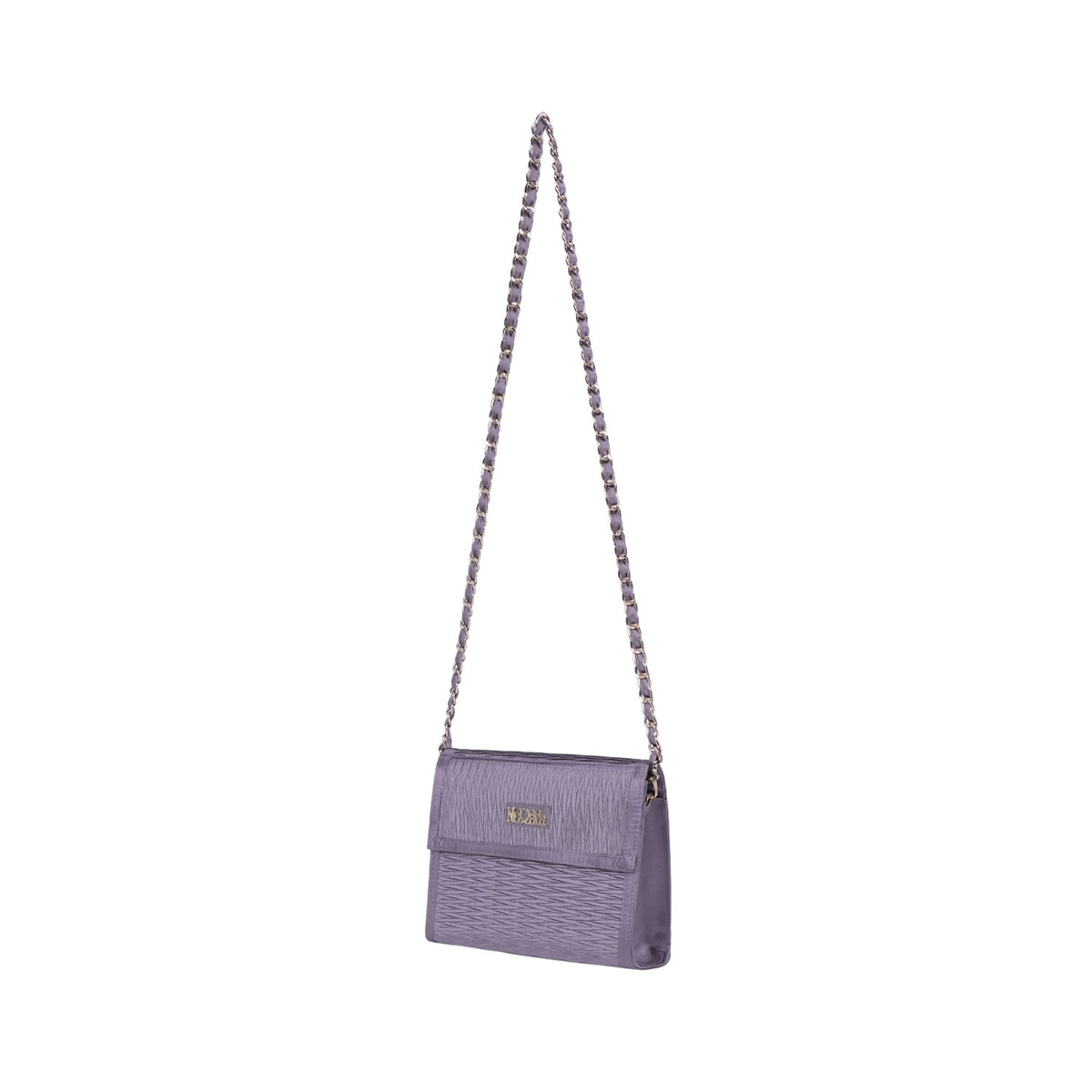 NaRaYa Pleated Satin Crossbody bag